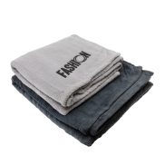 Fleece deken bedrukken met logo of tekst - Flyerzone